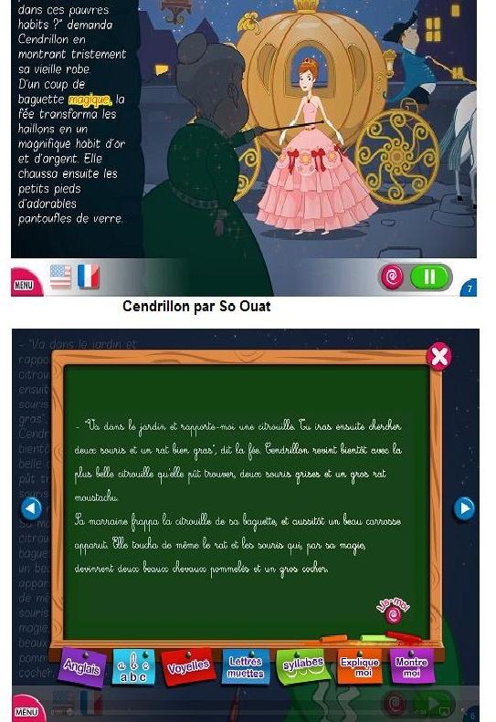 Cendrillon sur tablettes : les versions de Chocolapps et Chillingo