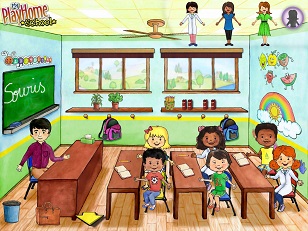 My PlayHome School : une école pour jouer et imiter librement ⋆ La ...